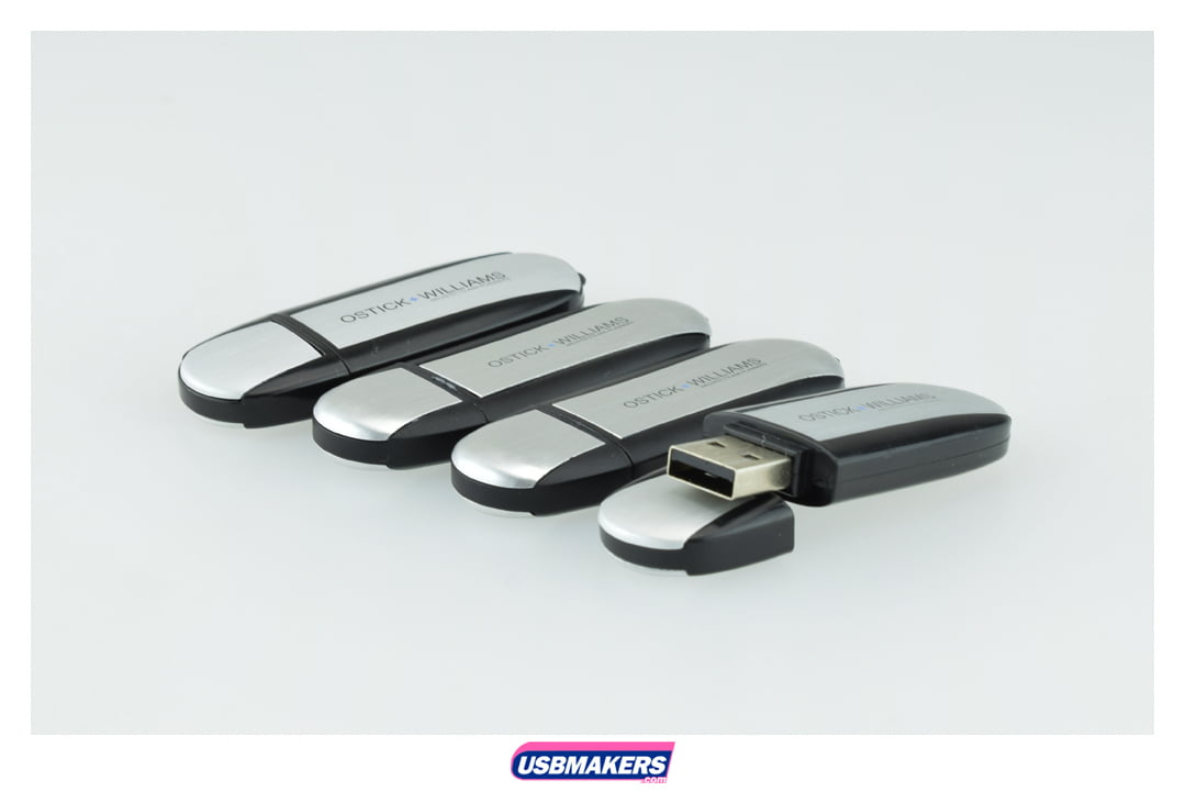 Oval Style Personalised USB Memory Sticks | USB Makers